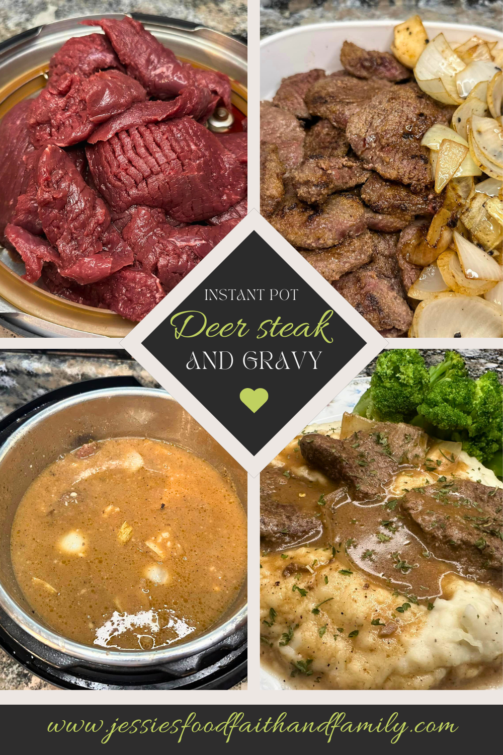 Best Venison (Deer) Steak and Gravy Recipe - Jessie's