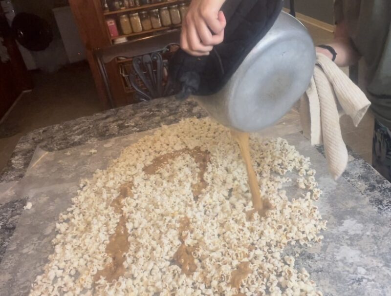 The Best Caramel Popcorn Recipe - Jessie's