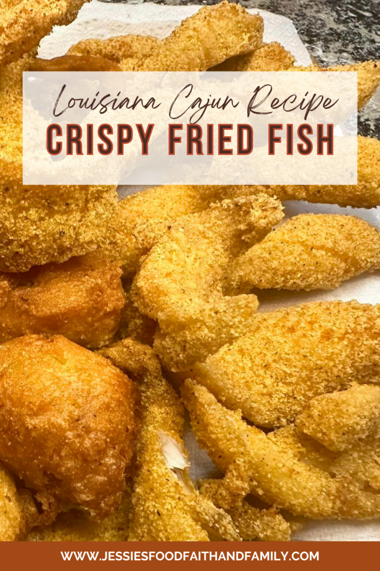 Louisiana Crispy Fried Fish (Cajun Recipe) - Jessie's